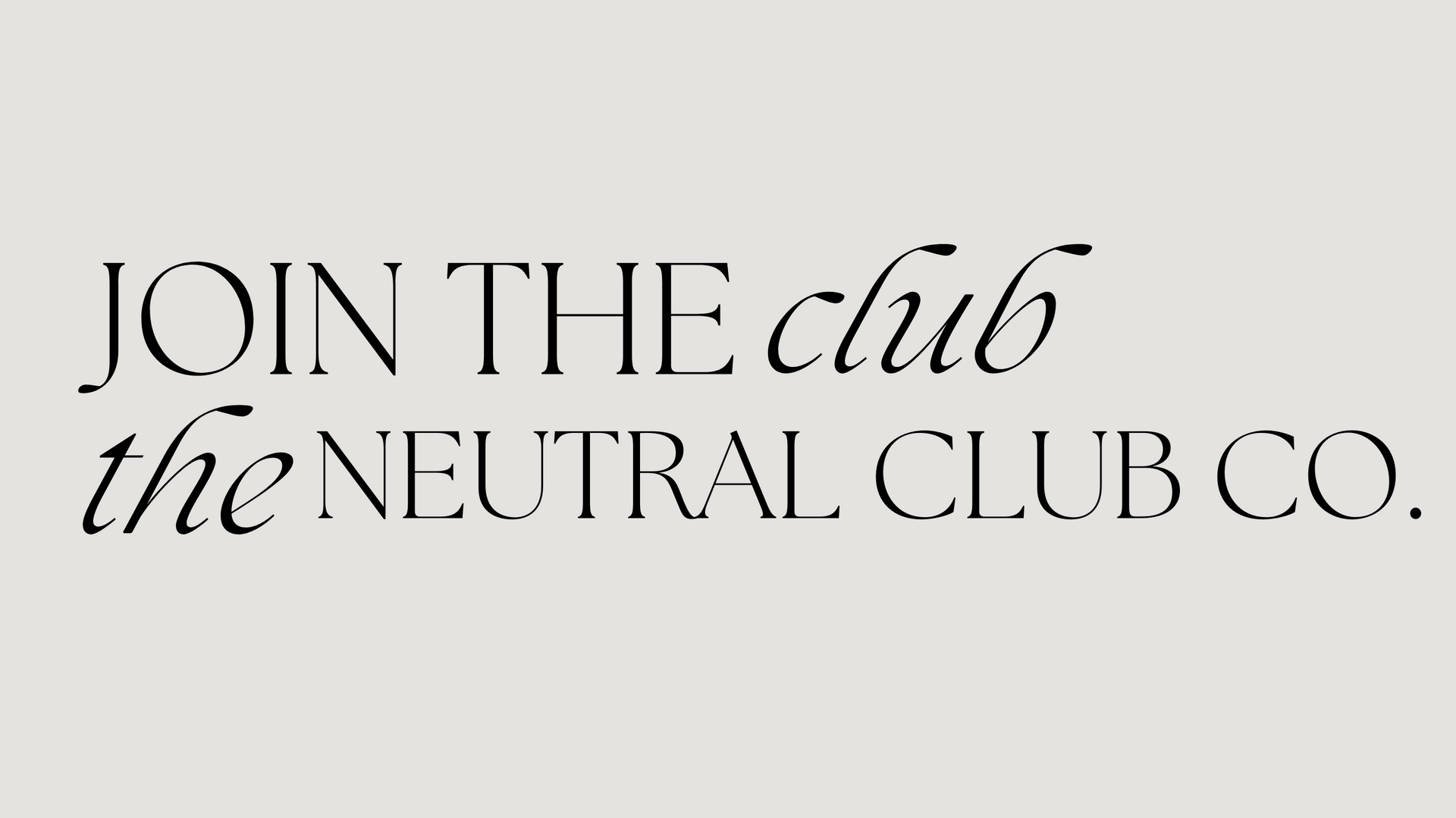The Neutral Club Co: Trendy Women's Clothing & Outfit Ideas – The ...